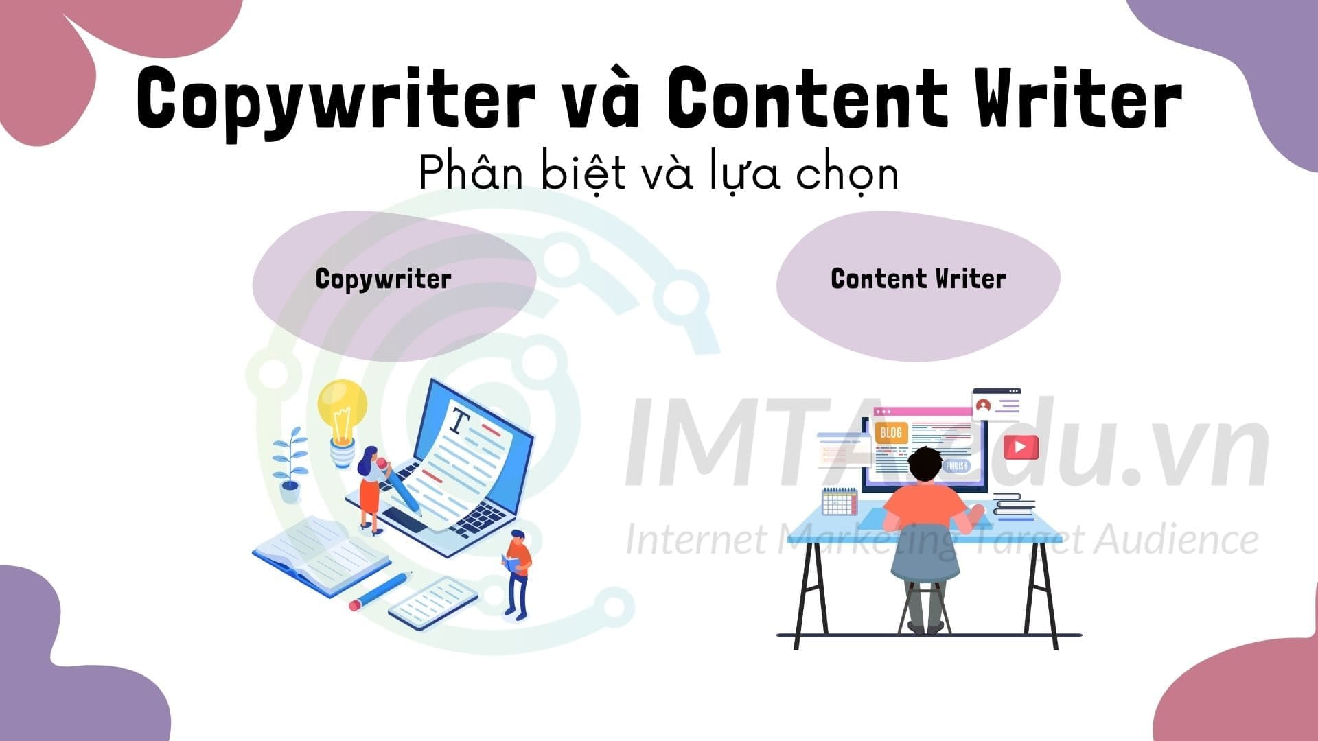 Copywriter và Content Writer: Phân biệt và lựa chọn