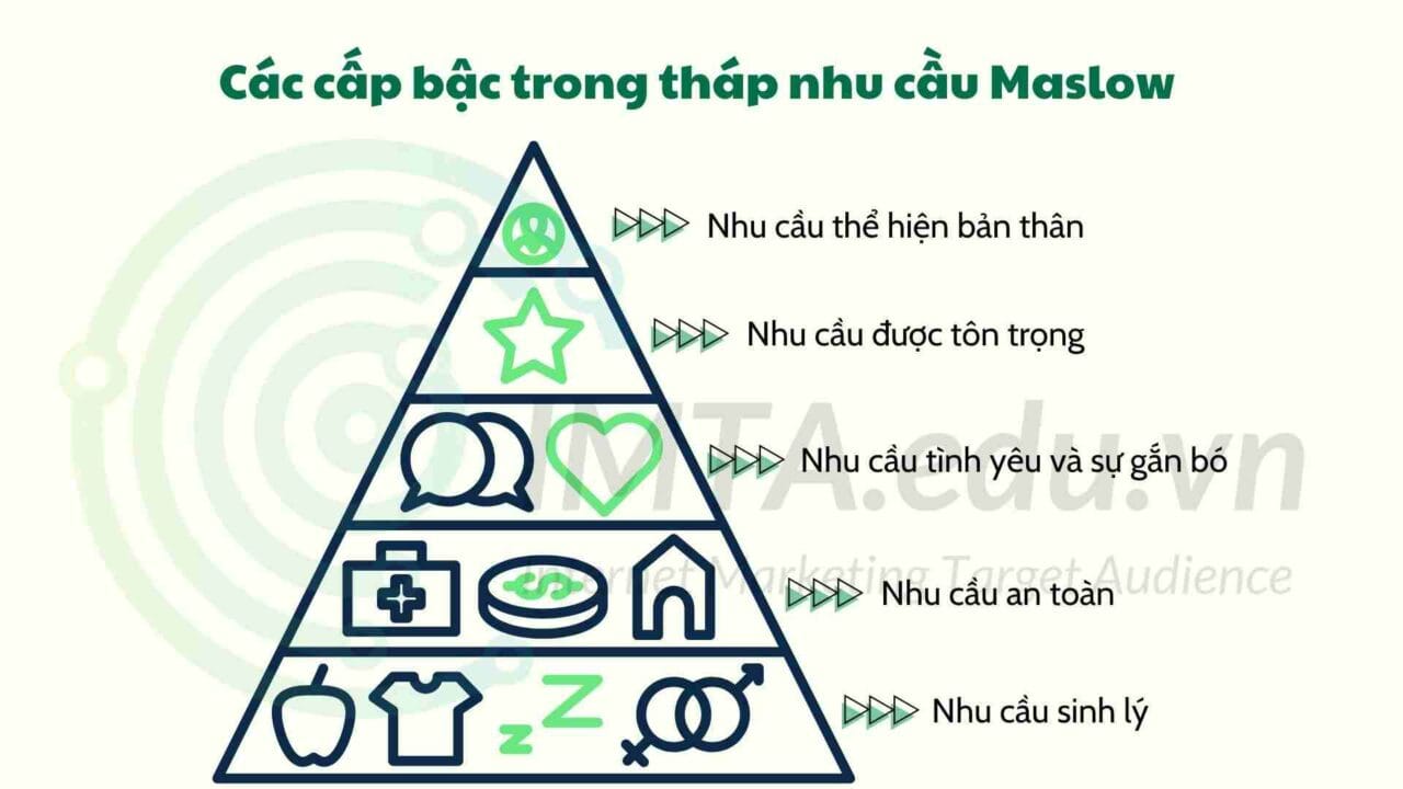 Tháp nhu cầu Maslow là gì? Ví dụ về tháp nhu cầu Maslow